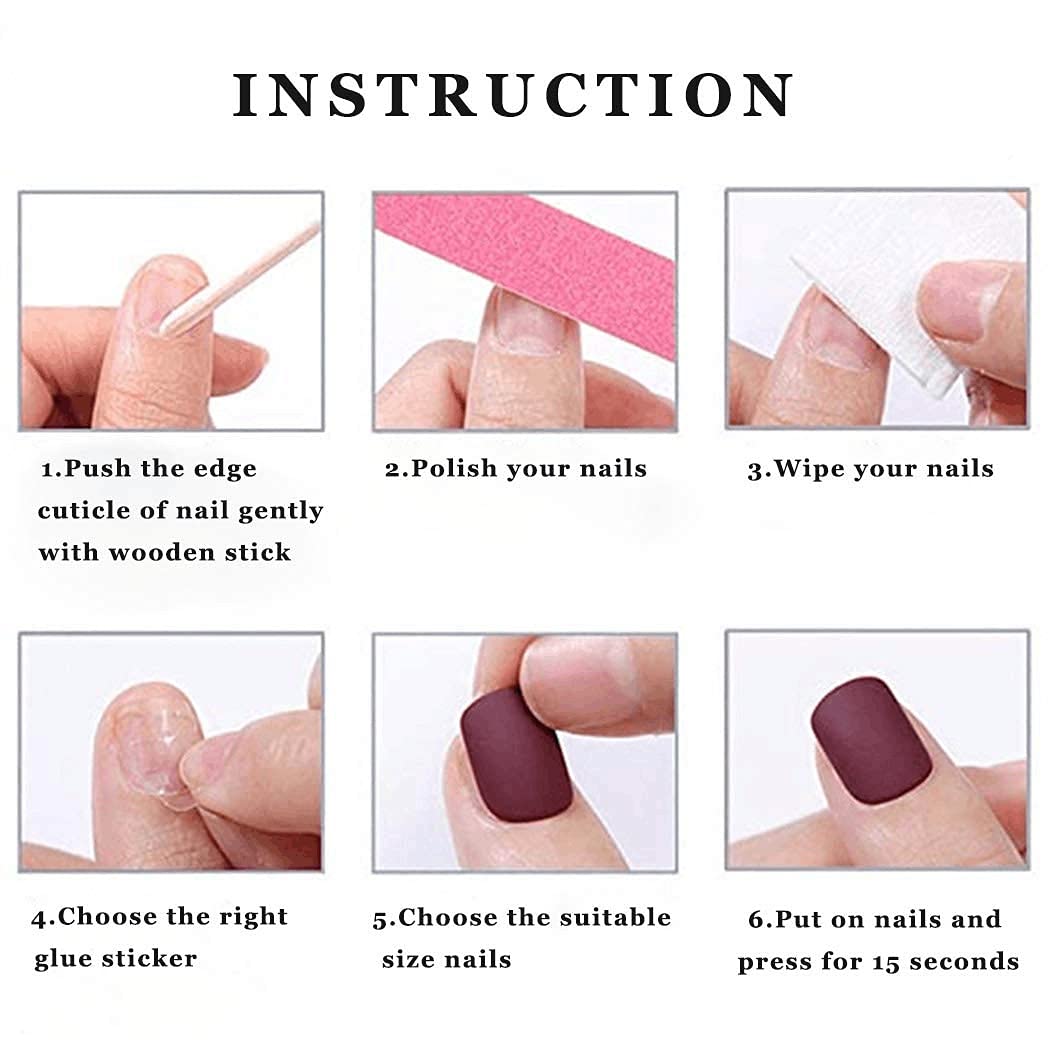 Aksod Ghost Press on Nails Short Glossy Virus Fake Nails Almond Cartoon Designed False Nails Tips Full Cover Cute Halloween Easter Festival Artificial Nails Sets for Women and Gilrs 24Pcs (Style G)