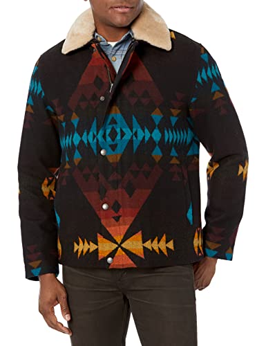 Pendleton Men's Silverton Wool Coat, Diamond Peak, Large