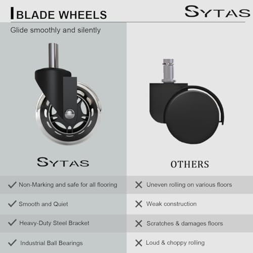 Sytas Ergonomic Home Office Chair, Desk Chair with Lumbar Support, Ergonomic Computer Chair High Back