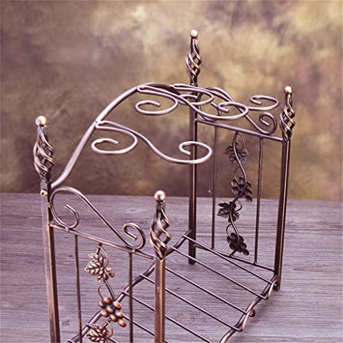 DOUBA European Style Wine Rack Goblet Rack Kitchen bar Wine Glass Display Storage Rack Home Decoration