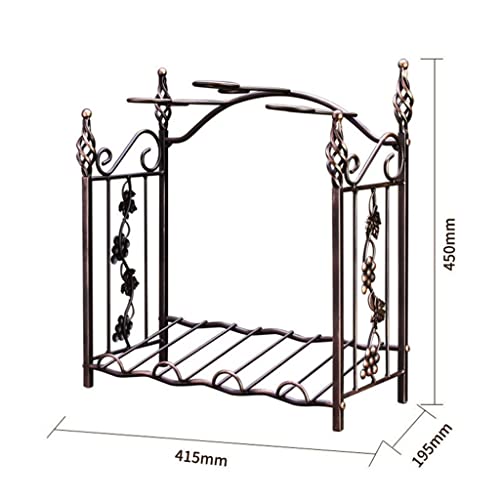 DOUBA European Style Wine Rack Goblet Rack Kitchen bar Wine Glass Display Storage Rack Home Decoration