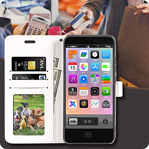 Oppo Reno 6 Pro+ 5G Wallet Case, Premium PU Leather Magnetic Flip Case Cover with Card Holder and Kickstand for Oppo Reno 6 Pro Plus 5G