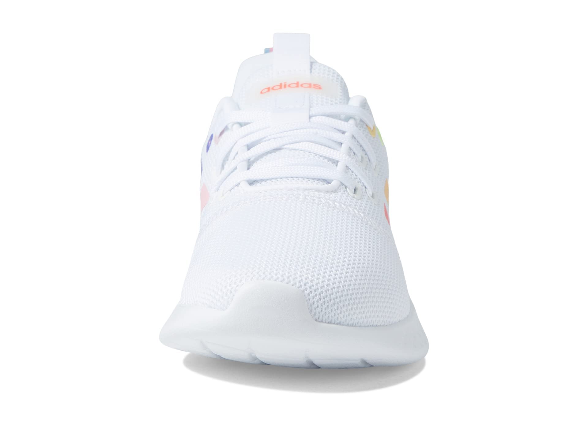 adidas Women's Puremotion Running Shoe, White/Semi Turbo/Pulse Amber, 5