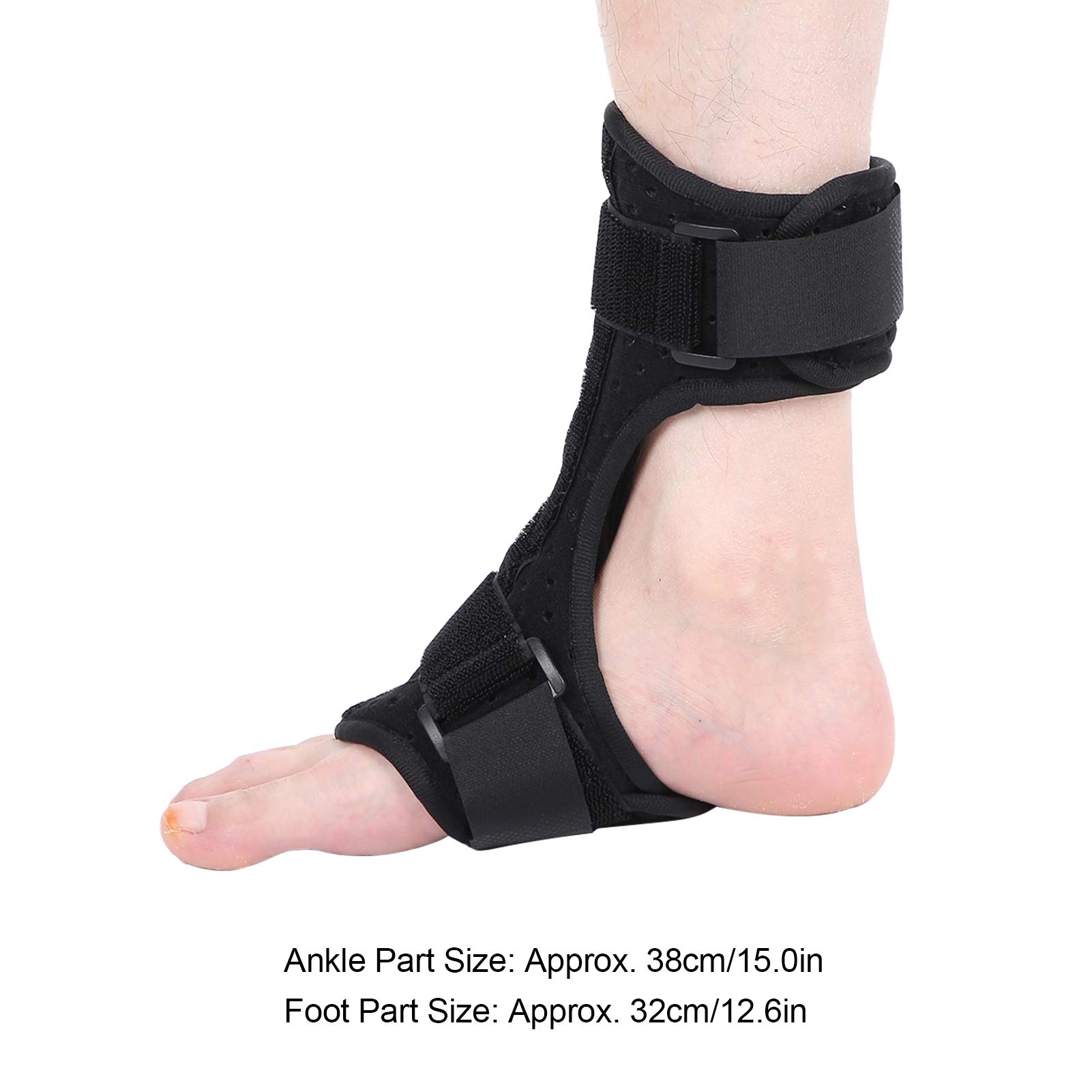 HURRISE Fasciitis Night Splint, Drop Foot Support Brace, Fasciitis Night Splint,Drop Orthotic Plantar Fasciitis Night Splint For Braces & Splints Breathable Brace