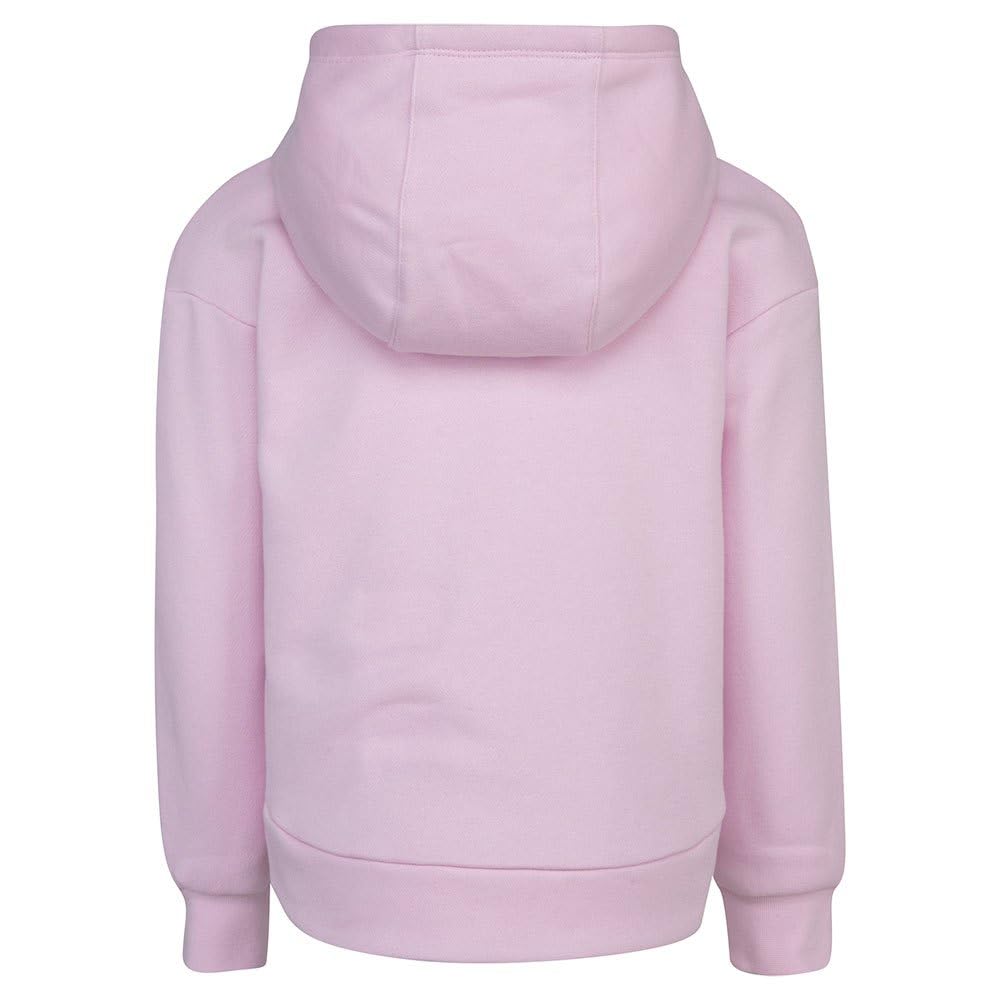 Nike Girl's Club Fleece Hi Low Pullover (Little Kids) Pink 6 Little Kid
