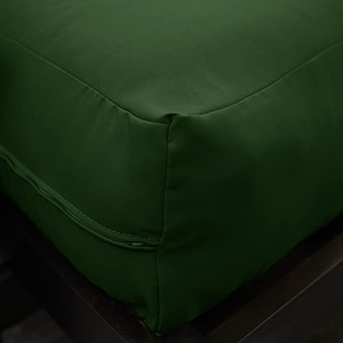 Trupedic Poly Solid Futon Mattress, 8-inch, Hunter Green