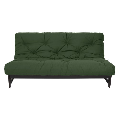 Trupedic Poly Solid Futon Mattress, 8-inch, Hunter Green