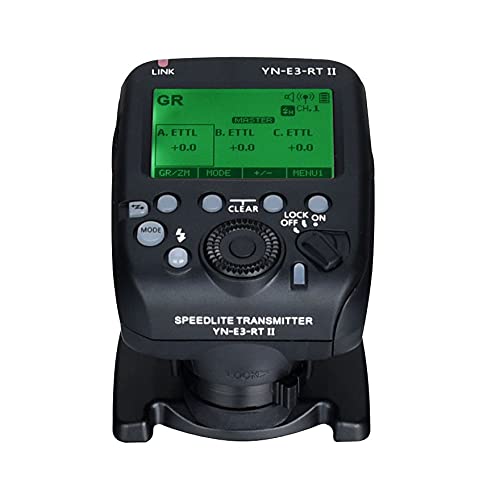 YONGNUO YN600EX-RT II Wireless Flash Speedlite with YN-E3-RT II TTL Flash Speedlite Wireless Transmitter for Canon