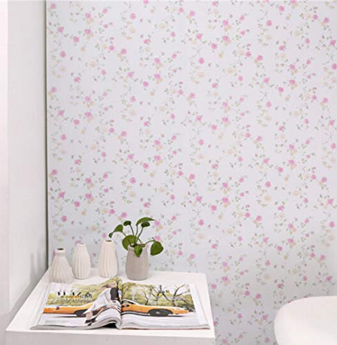 Floral Contact Paper Peony Self Adhesive Shelf Drawer Liner Cabinet Countertop Dresser Sticker 17.7 x 78.7 Inches