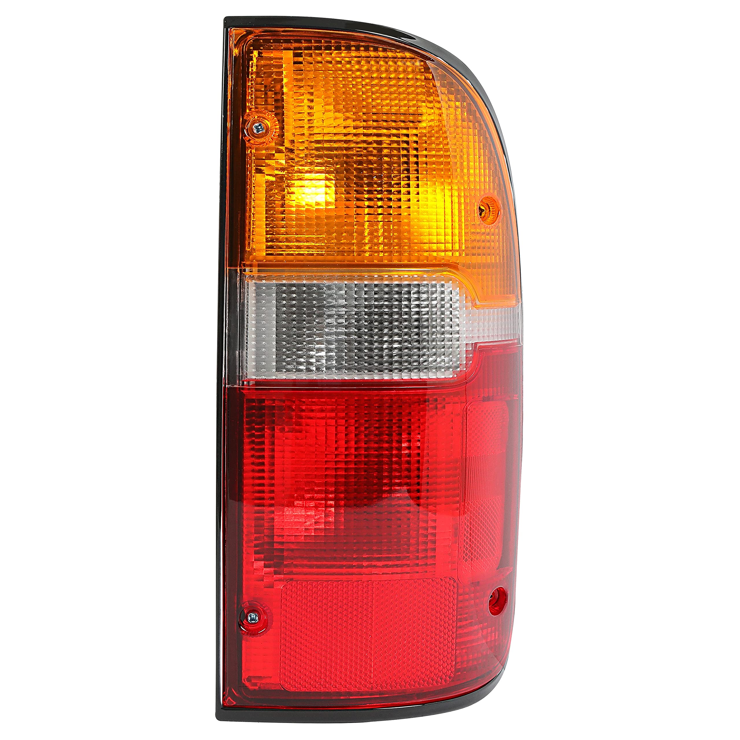 ECOTRIC Tail Light Lamp w/Bulb(s) Compatible with 1995-2000 Toyota Tacoma Truck Replace for TO2801116 8155004030 Rear Taillight Signal Brake Light Passenger Side Right RH