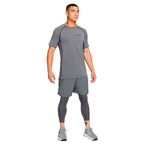 Nike Pro Dri-Fit 3/4 Tights Men's Size Large Gray