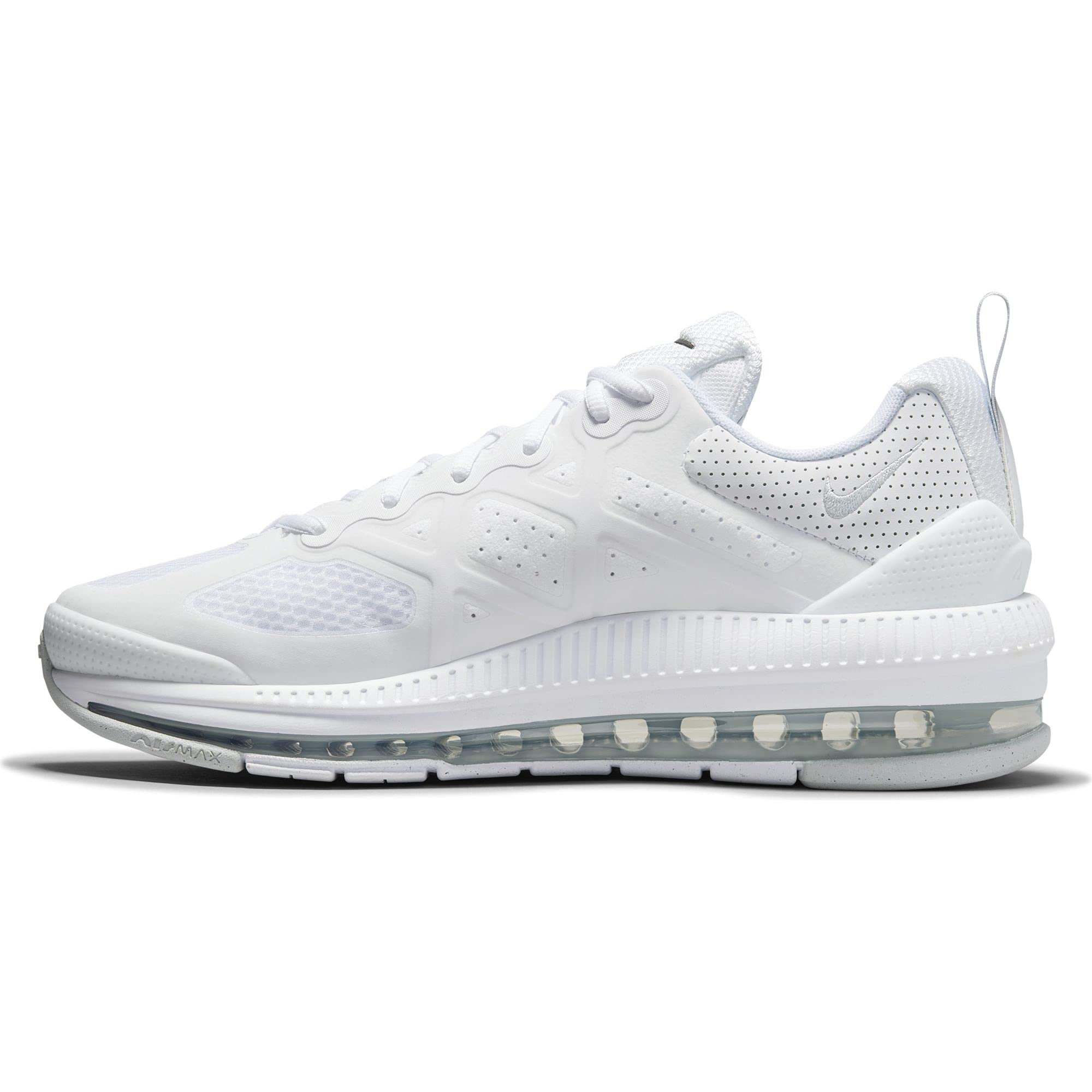 Nike Men's Running Shoes, White Black Pure Platinum, 10 US