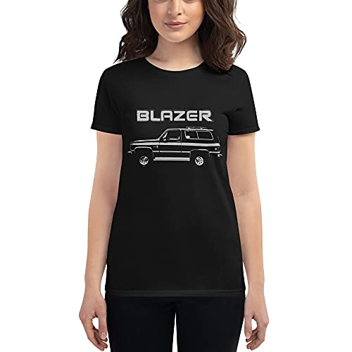 1987 Chevy K5 Blazer Truck Women's Short Sleeve t-Shirt Black