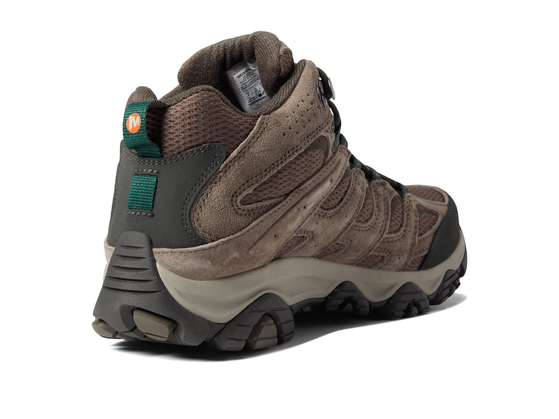 Merrell Men's Moab 3 Mid Waterproof Hiking Boot, Boulder, 11