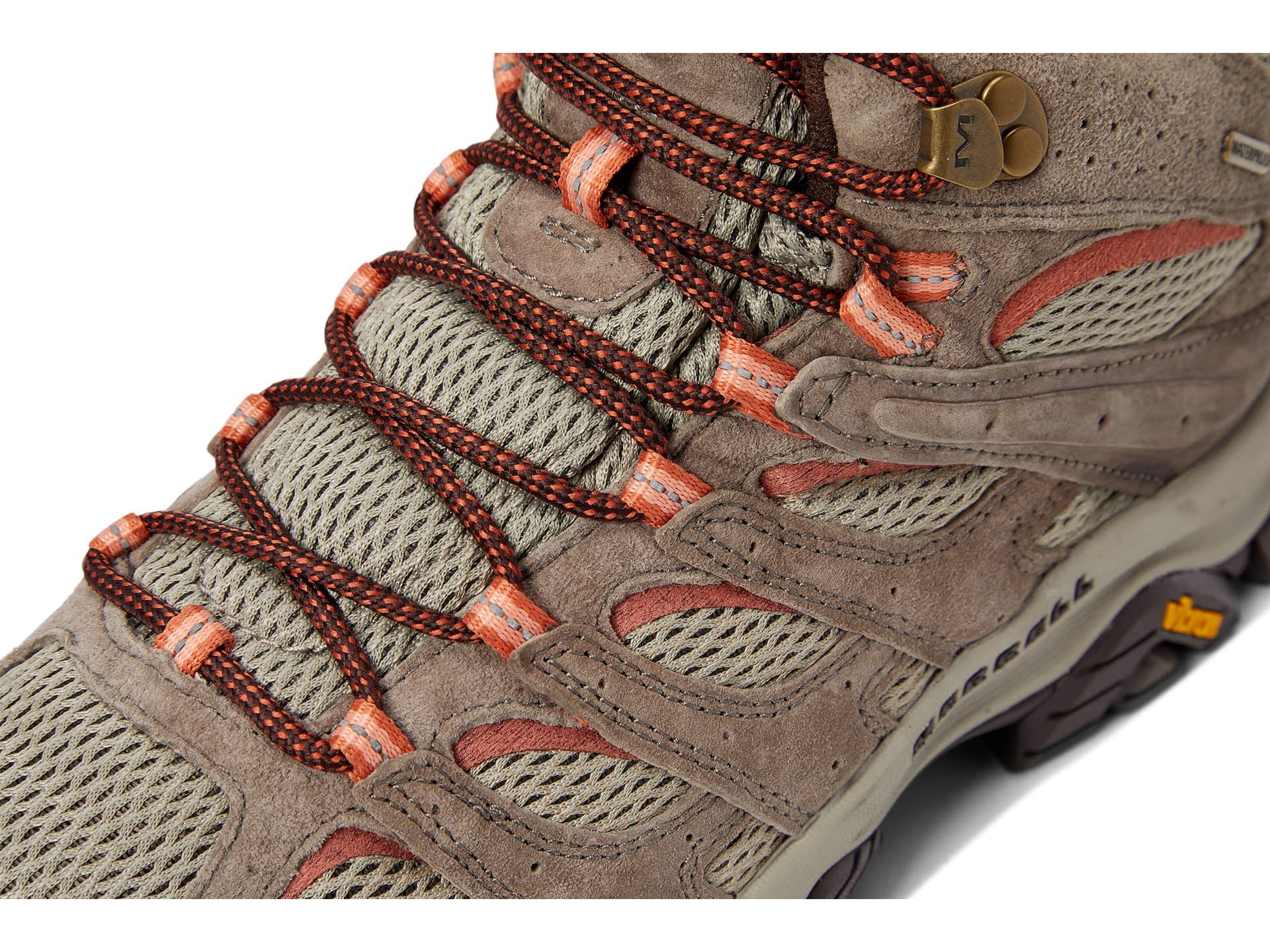 Merrell Women's Moab 3 Mid Waterproof Hiking Boot, Bungee Cord, 8