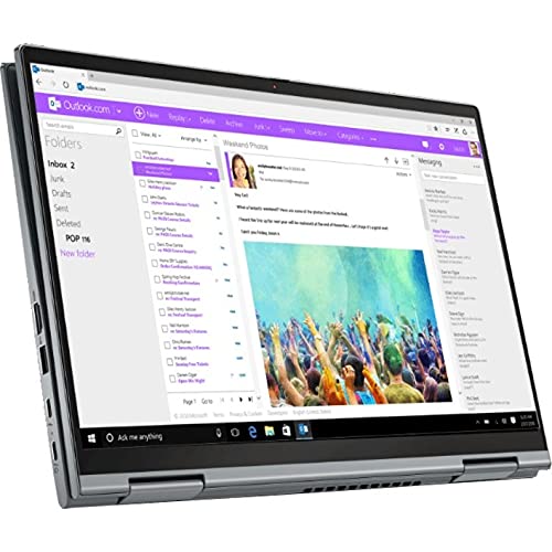 Lenovo ThinkPad X1 Yoga Gen 6 20XY002RUS 14" Touchscreen 2 in 1 Notebook - WUXGA - 1920 x 1200 - Intel Core i7 i7-1165G7 Quad-core (4 Core) 2.80 GHz - 8 GB RAM - 256 GB SSD - Storm Gray