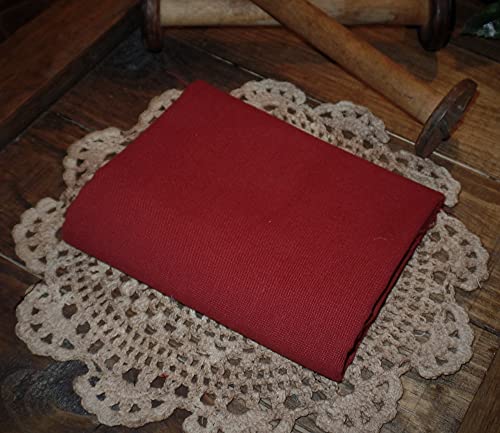 Primitive Homespun Fabric~Christmas Spruce~Farmhouse Rustic Fabric~ (Strips (50) 1" x 18") (Jelly Roll (15) 2.5” x 44”)