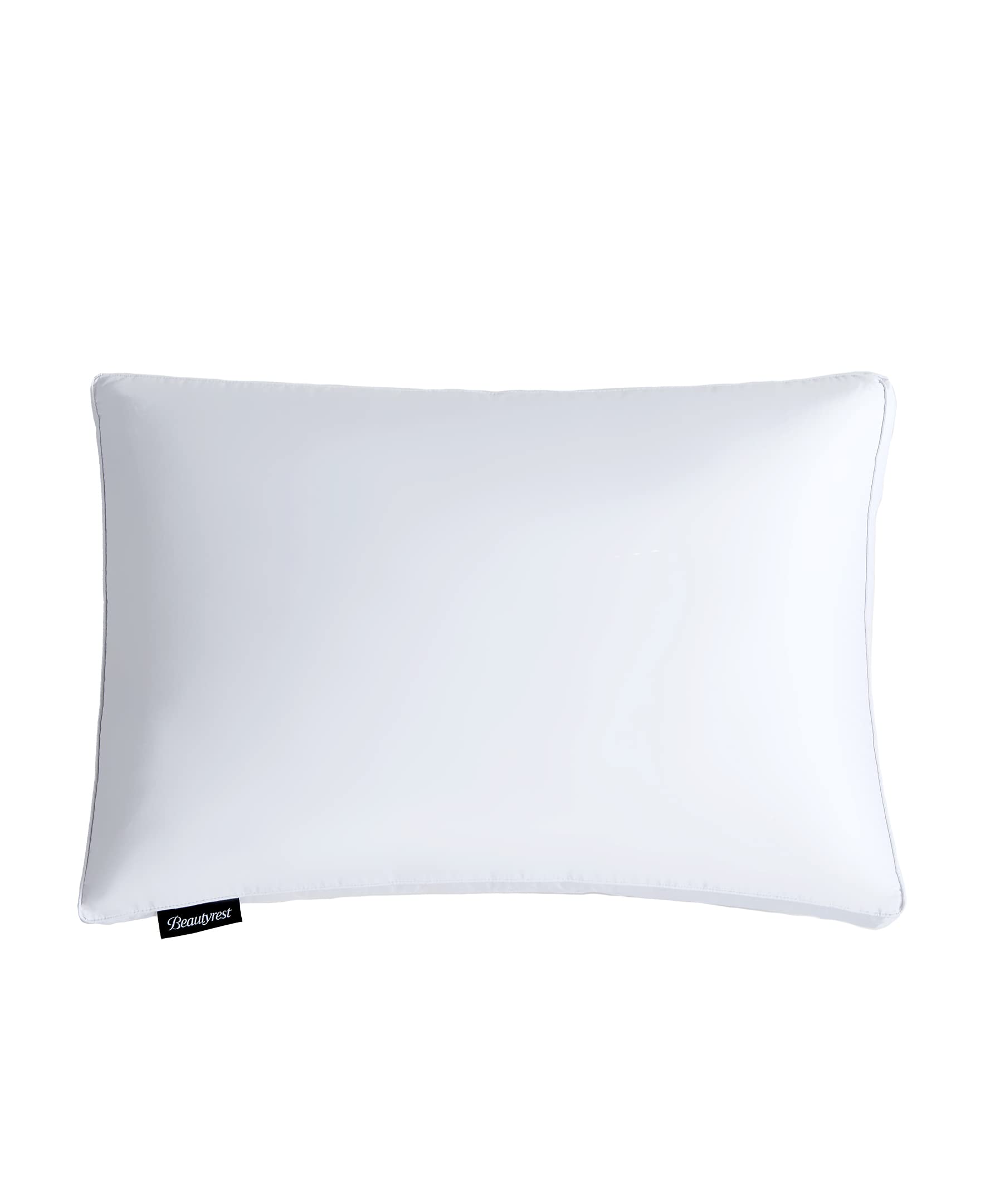 Beautyrest BT-DP-34 Sateen Cotton Hypoallergenic European White Goose Down Pillow with 2'' Gusset, King