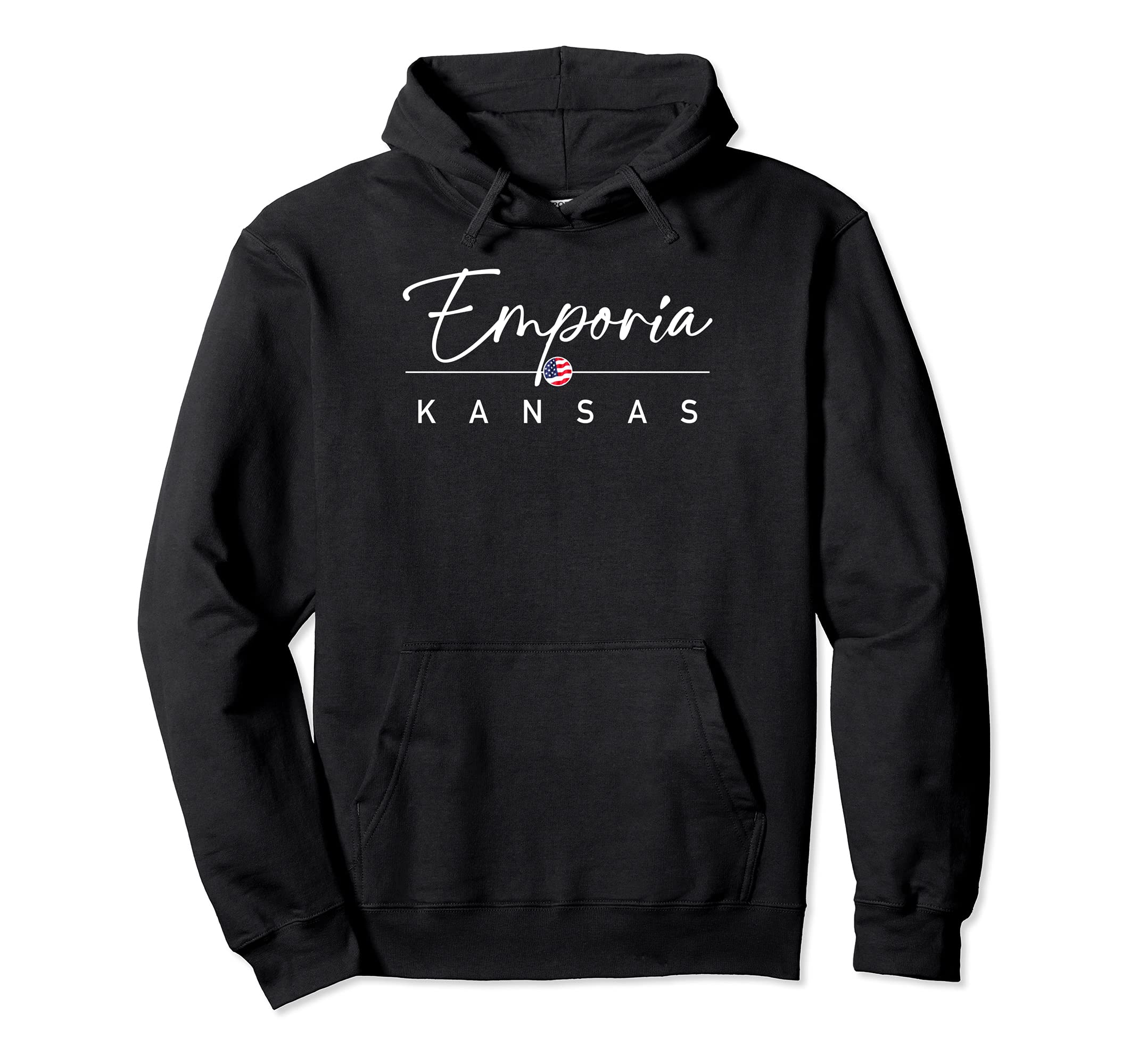 Emporia, Kansas Pullover Hoodie