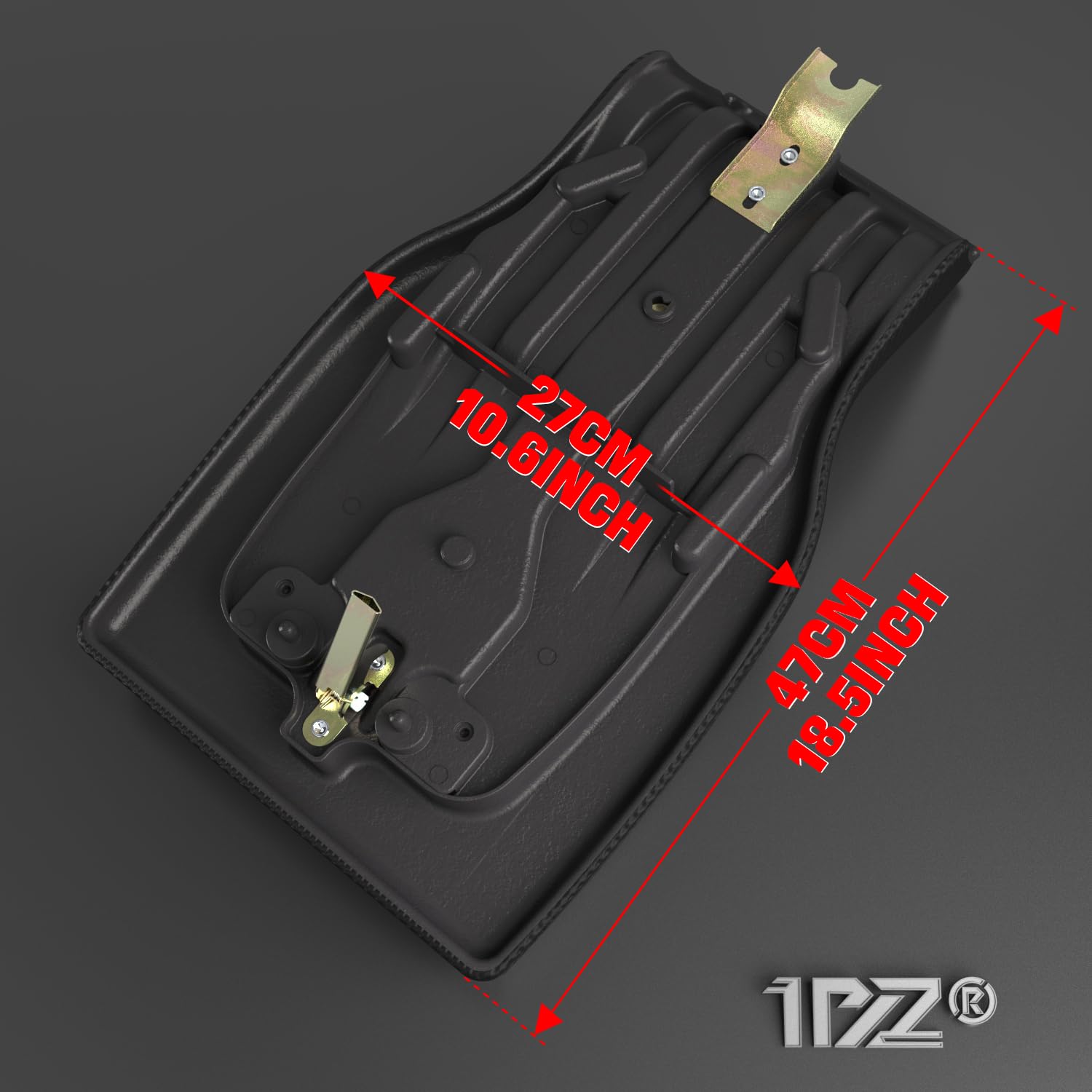 1PZ TA1-C18 Black Foam Seat for Coolster 3125R 3050D Taotao 110B ATA-110HJCL 50cc 70cc 90cc 110cc 125cc ATV 4 Wheeler Quad