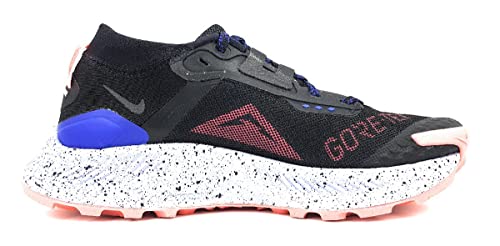 NIKE Women's Running Walking Shoe, Black Flash Crimson Lapis Brig, 10