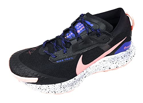NIKE Women's Running Walking Shoe, Black Flash Crimson Lapis Brig, 10