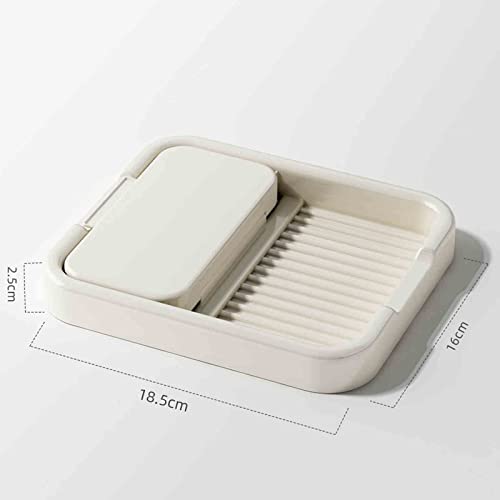 Foldable Lid Rack, Foldable Pot Cover Rack, Multifunctional Kitchen Spatula Soup Spoon Stove Countertop Shelf Pot Lid Storage Shelf, White(White)