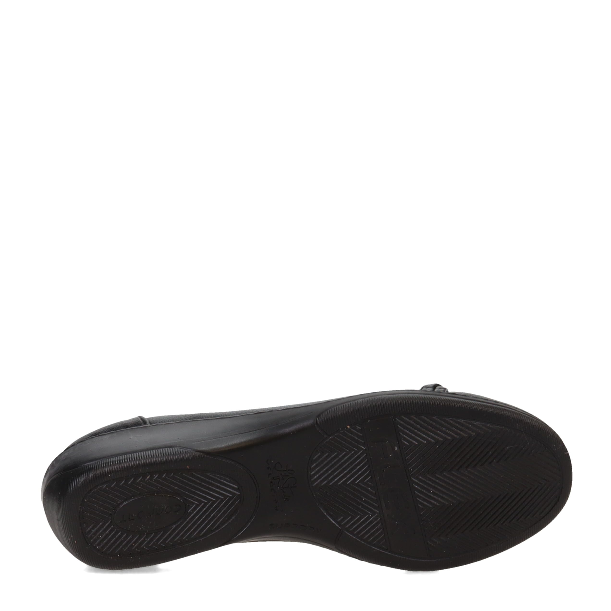 LifeStride Womens Impact Loafer, Black, 8.5 Wide US