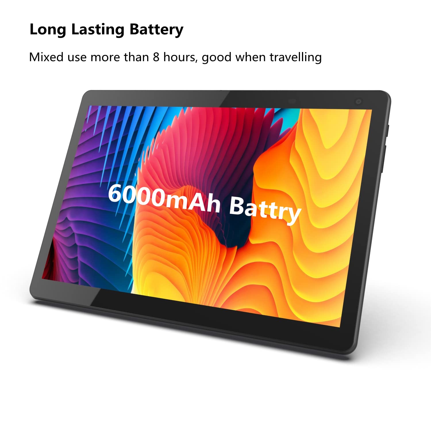 COOPERS Tablet 10 inch, Tablets Android 14, Quad-Core Processor 32GB Storage Tablet Computer, 6GB RAM, 8MP Camera, AM, FM, WiFi, IPS Screen 6000mAh Long Battery Life Tableta
