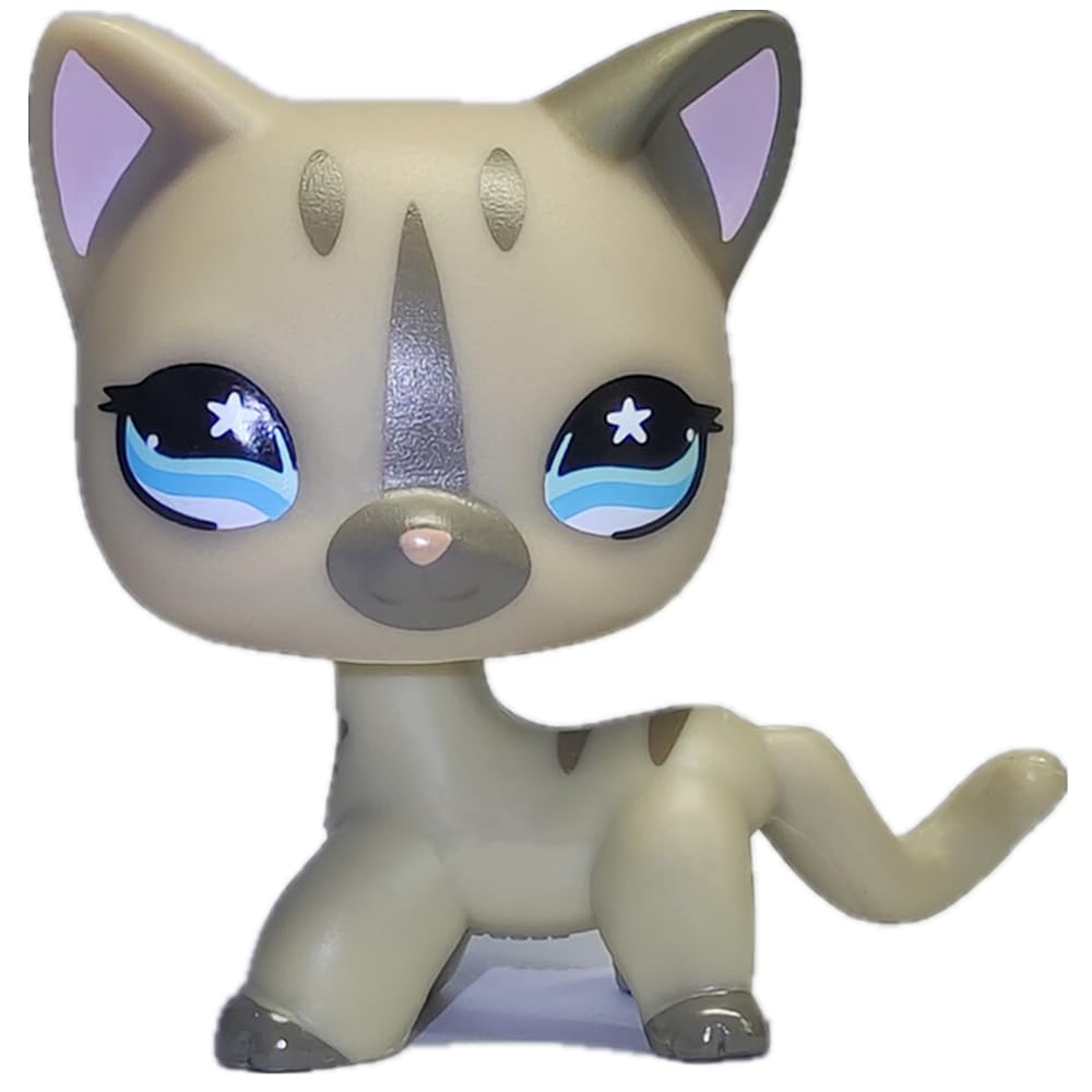 ORCRAT LPS Pet Shop Littlest Q House Pet Toys Shepherd Cute cat Cat Dog Best Gift (S817-2)