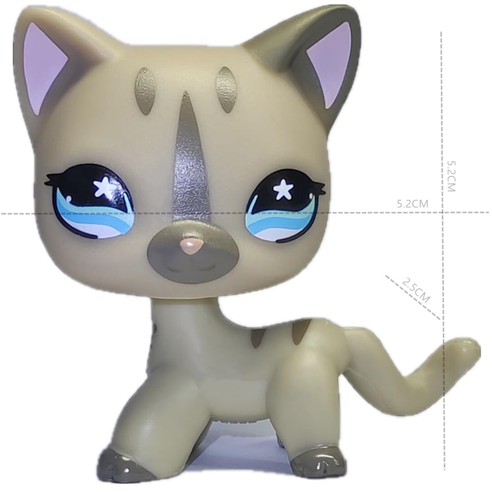 ORCRAT LPS Pet Shop Littlest Q House Pet Toys Shepherd Cute cat Cat Dog Best Gift (S817-2)