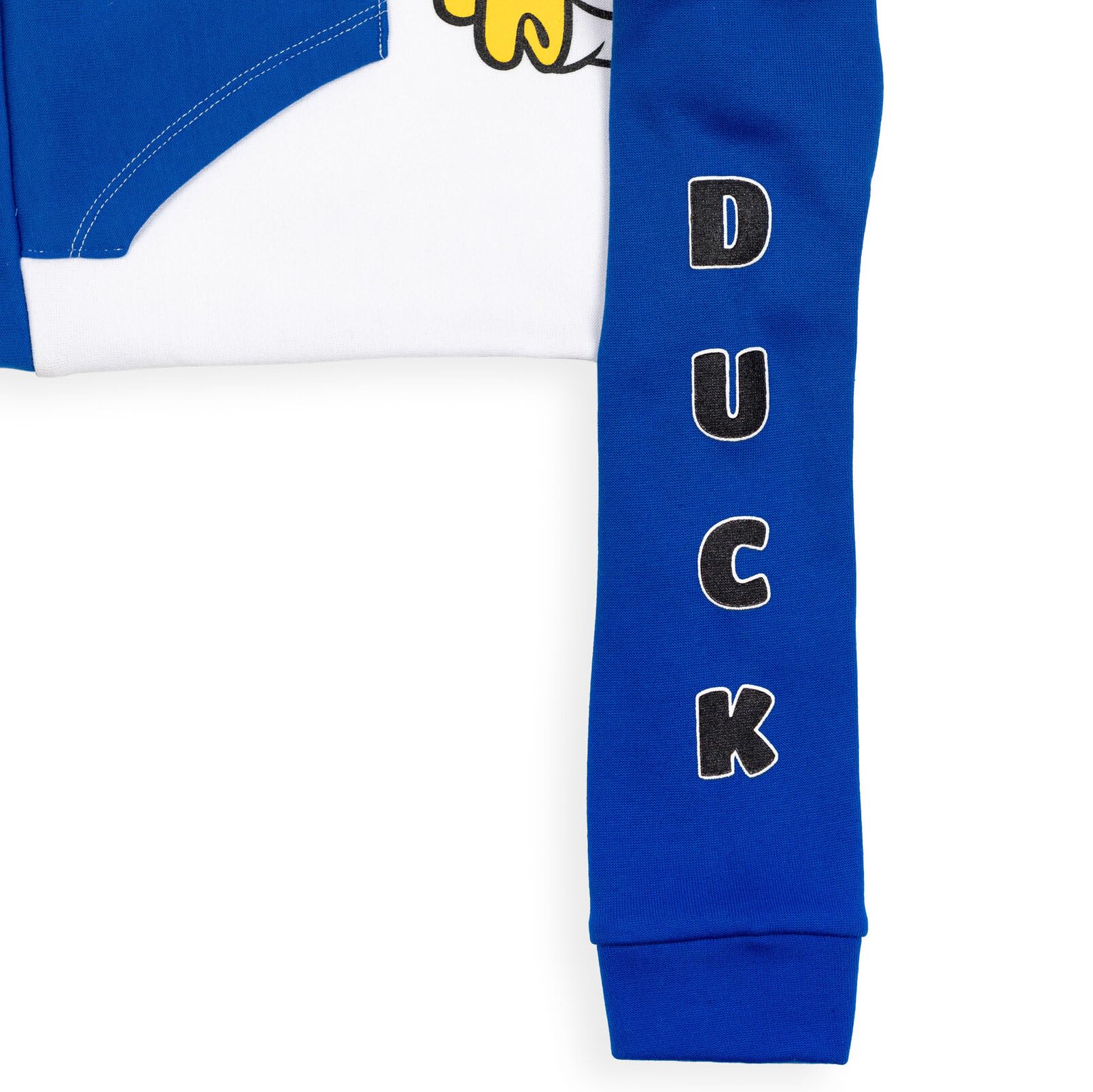 Disney Mickey Mouse Donald Duck Little Boys Fleece Hoodie Blue/White 7-8