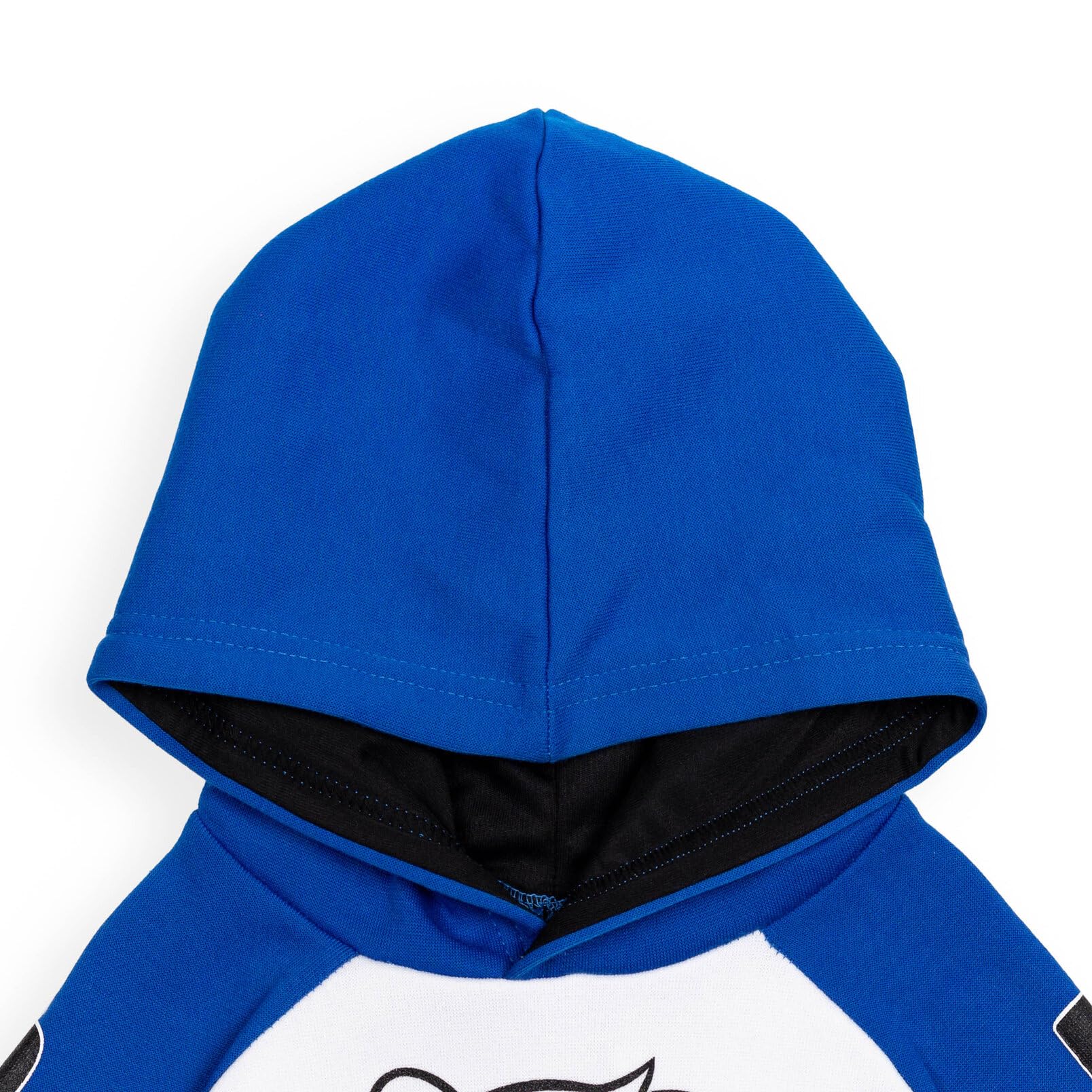 Disney Mickey Mouse Donald Duck Little Boys Fleece Hoodie Blue/White 7-8