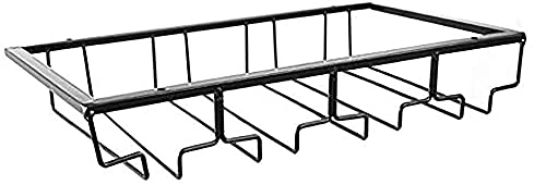 4 Rows Wine Glass Shelf, Upside-down Home Goblet Iron Art Shelf, Wine Glass Hanging Storage Rack