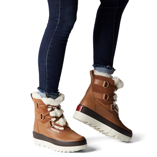Sorel Women's Joan of Arctic Next Boot Waterproof Boots - Velvet Tan, Chalk - Size 10