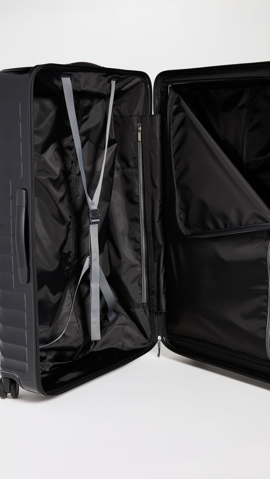 TUMI 19 Degree Worldwide Trip Polycarbonate 4 Wheel Packing Case - Travel Suitcase - Retractable Top Black One Size One Size