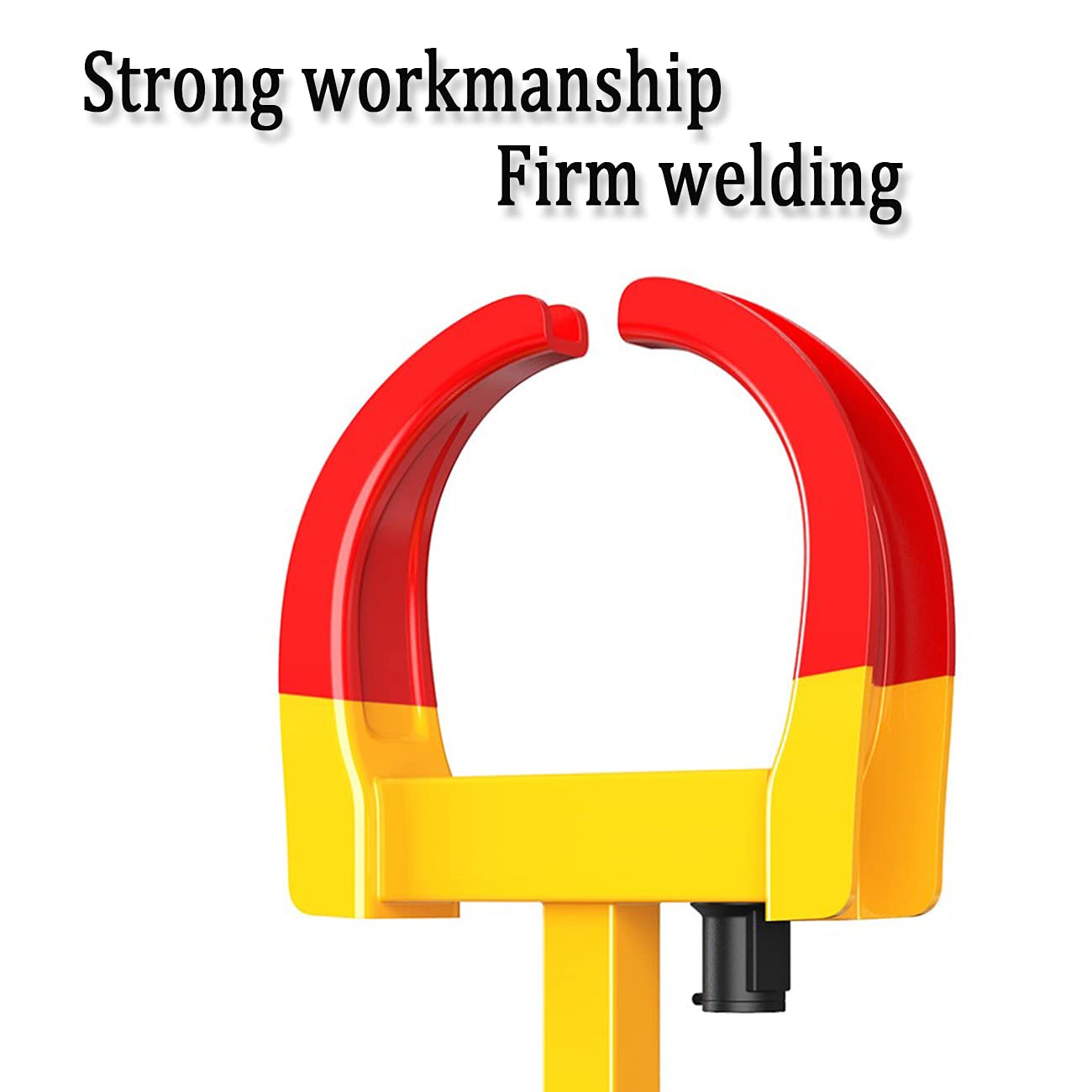 Wheel Lock Clamp Boot Tire, Wheel Clamp Lock Anti-Theft Trailer, Wheel Lock Clamp Boot Claw Stabilizer Anti Theft- Wheel Chock Lock Adjustable for Car Trailer RV Boat Auto Golf Carts,2 Packs