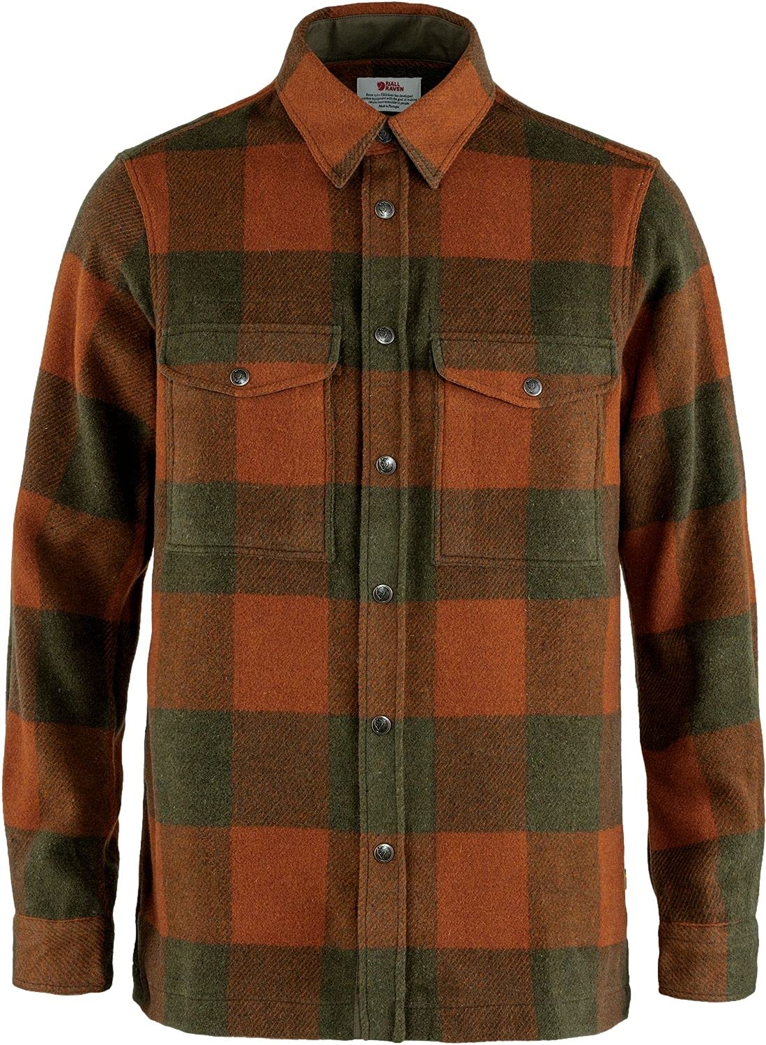 Fjallraven Canada Shirt - Men's Autumn Leaf/Laurel Green Medium