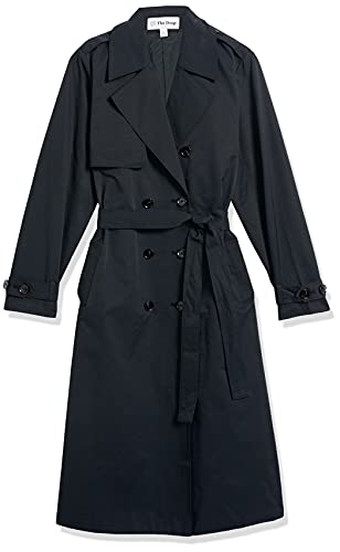 The Drop Women's Noa Trench Coat, Black, S