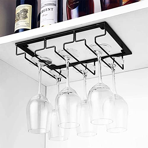 Wine Glass Shelf, Upside-down Home Goblet Iron Art Shelf, Wine Glass Hanging Storage Rack