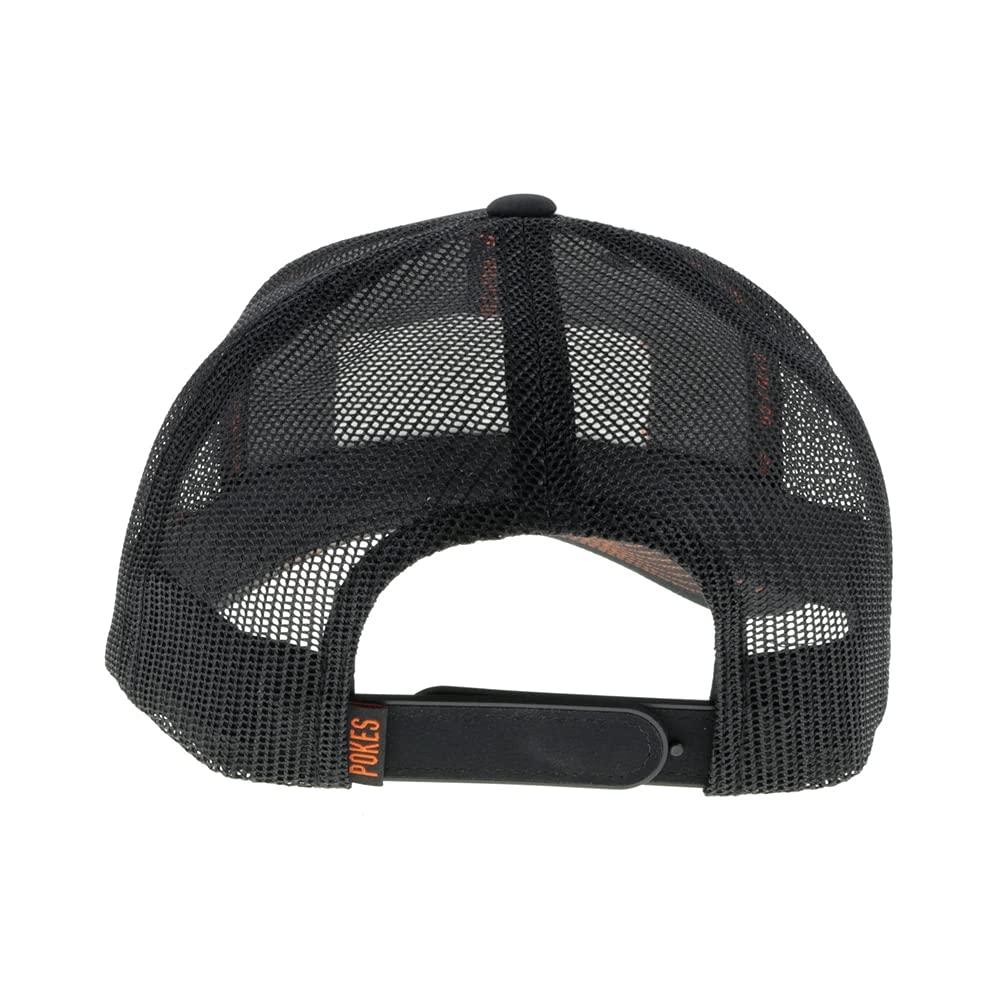 HOOEY Men's Oklahoma State University Officially Licensed Collegiate Hat (US, Numeric, 0, 8, 7063T-Black)