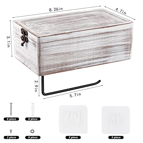 Toilet Paper Holder and 12 Inch Lazy Susan Organizer