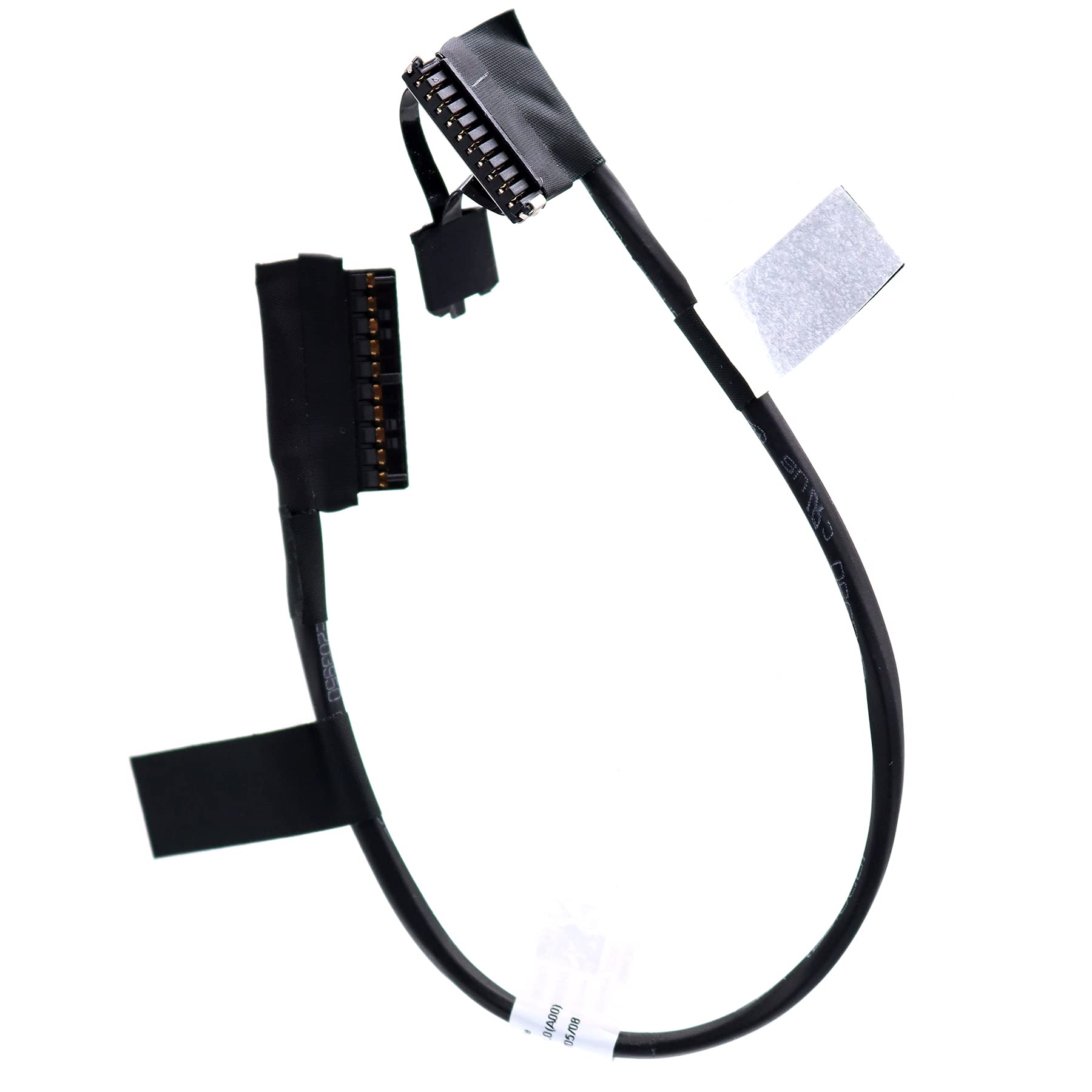 Deal4GO CAZ20 Battery Cable 07XC87 7XC87 Replacement for Dell Latitude 7480 E7480 7490 E7490 DC02C002NI00, Black