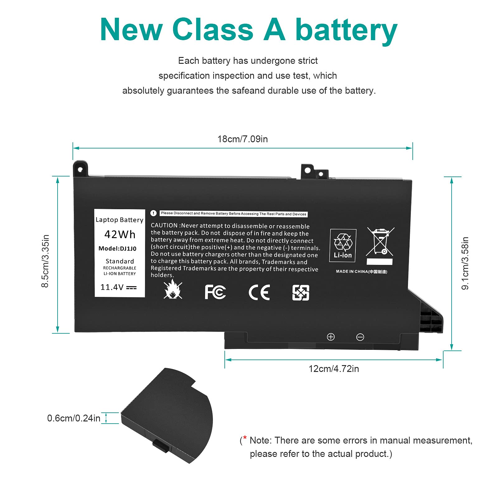 Fancy Buying DJ1J0 Laptop Battery for Dell Latitude 12 7280 7290 E7280 E7290 13 7380 7390 E7380 E7390 14 7480 7490 E7480 E7490 Series P28S P28S001 451-BBZL C27RW PGFX4 ONFOH DJ1JO K8X0T KHY0C