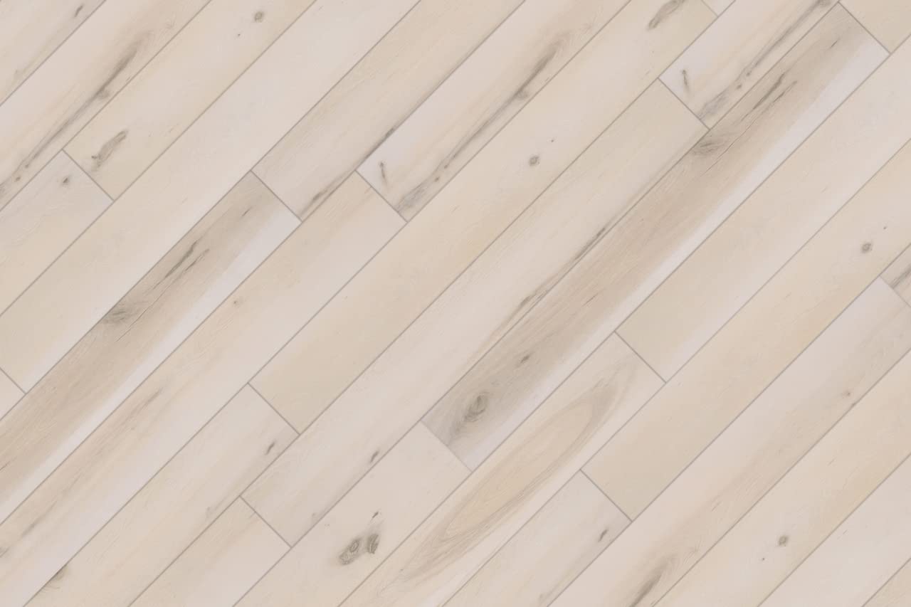 12” Cut Sample Luxury Vinyl Plank Flooring | DIY Click Installation, 40 Mil Wear Layer, Waterproof and Scratch Resistant LVP | Yuzen Signature