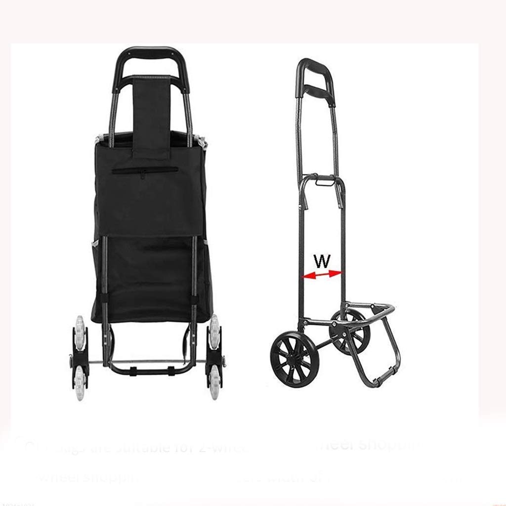 SH-gwtc Shopping Trolley Replacement Bag Foldable Reusable Shopping Cart Bag Spare Trolley Bag 28L(Size: 28 x 22x 46cm), Large