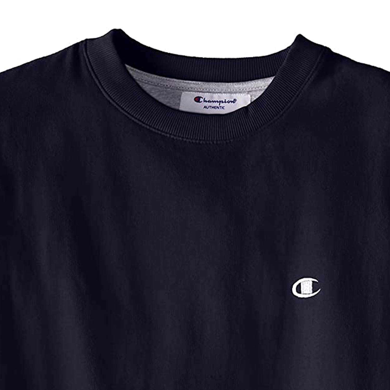 Champion Big and Tall Sweatshirts for Men – Men Crewneck Sweatshirt Big and Tall Black