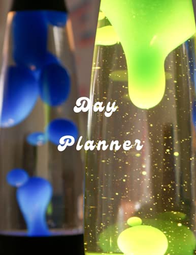 Day Planner: Lava Lamp ā Day Planner paperback journal style notebook to keep track of your daily adventures! Desktop-sized 8.5x11 104 pages