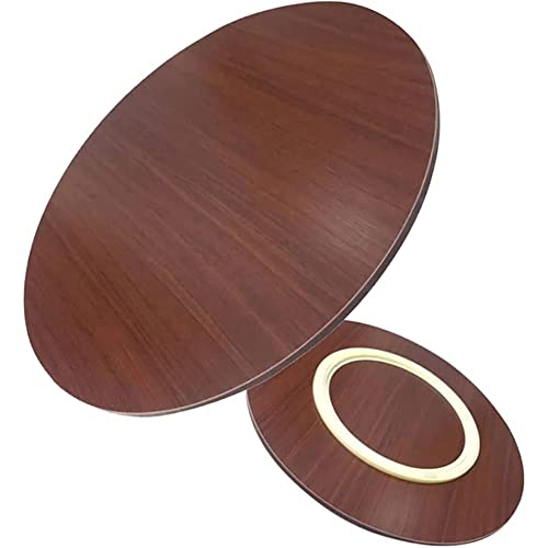 WEBUP Solid Wood Lazy Susan Turntable 20-40inch Large Rotating Tray Kitchen Bearing Plate For Countertop Table, Wooden Tabletop Turntable(Acacia Wood) (Size : 80cm/30inch)