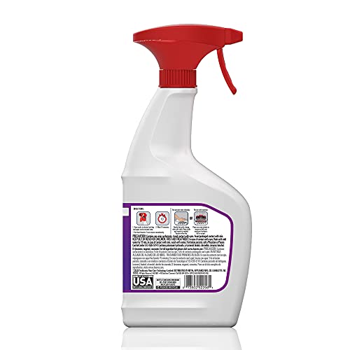 Hoover Paws & Claws Urine Eliminator Spray, 22 oz., 2 Pack, Fresh Scent, Pet Spot and Stain Remover for Carpet & Upholstery, Tackles Tough Pet Messes & Stains, Pair with Hoover Carpet or Spot Cleaner